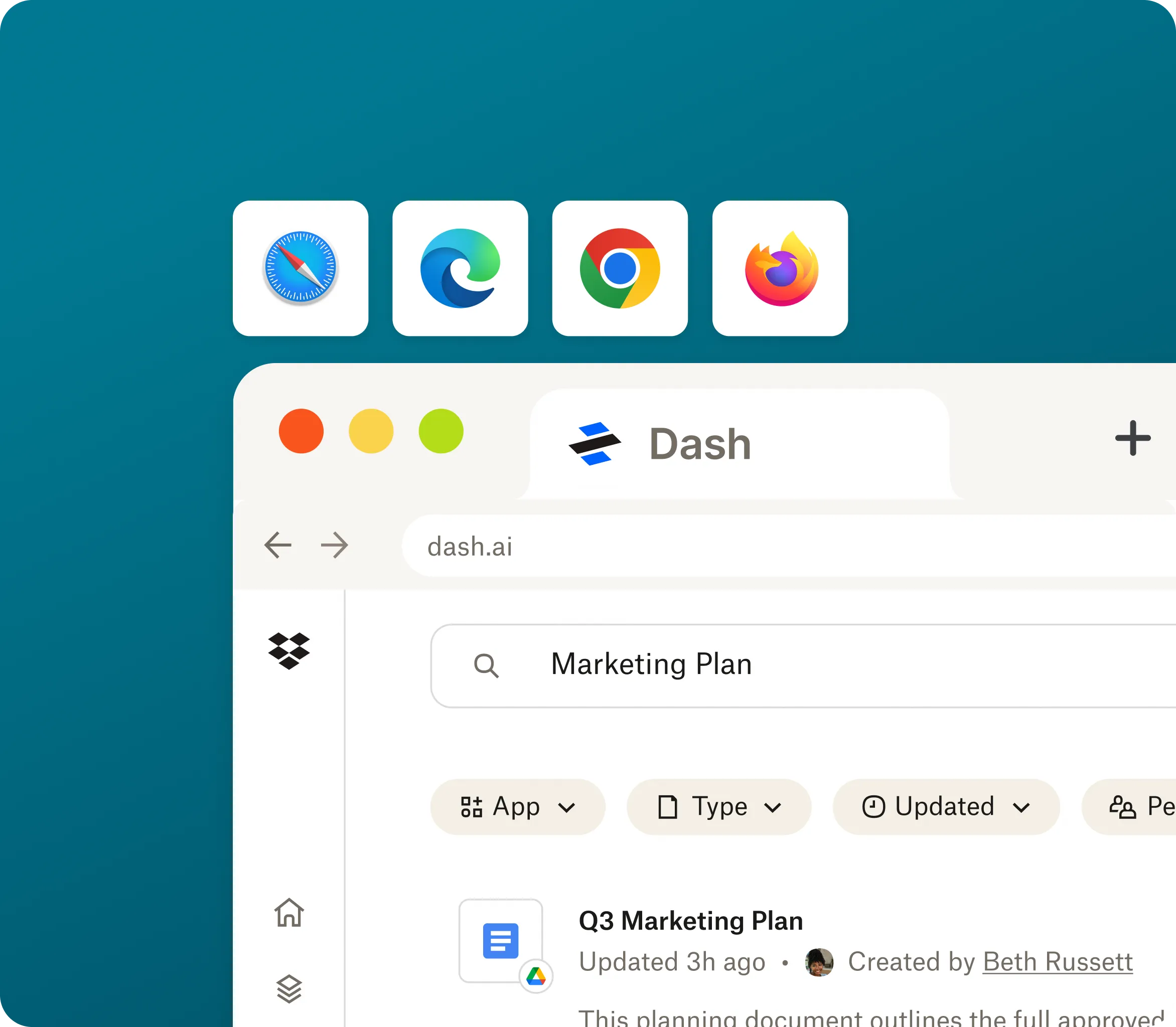 Access Dash anywhere, anytime | Dropbox Dash